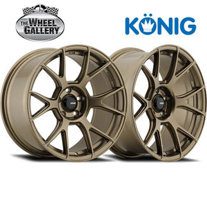 Konig Ampliform 18x8.5 5/114.3 P35 Dark Metallic Graphite — The Wheel ...