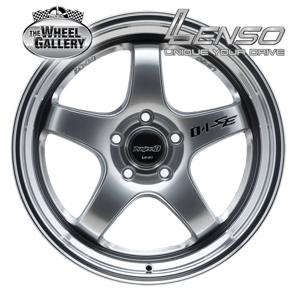 Lenso D-1Se 17X7.5 10/100/114.3 38P D-1Se Hyper Silver Mirror Lip — The ...