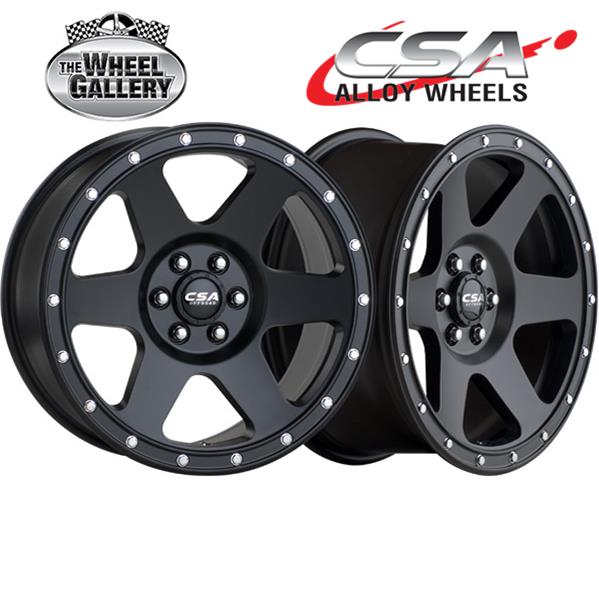 CSA Dune Small Cap 16x8 5/114.3 P35 Satin Black — The Wheel Gallery