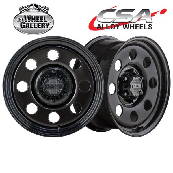 CSA Ranger AT - R-Hole 16x8 6/139.7 P0 Black — The Wheel Gallery