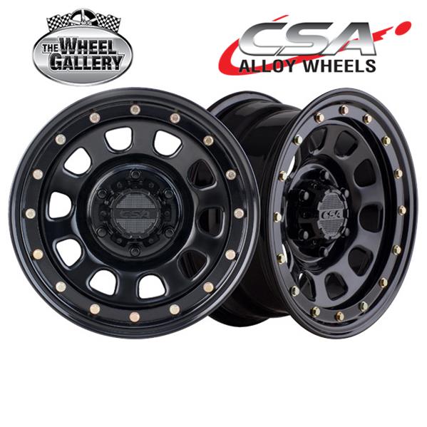 CSA Ranger MT - D-Hole 16x8 6/139.7 N28 Black Imitation Beadlock — The ...