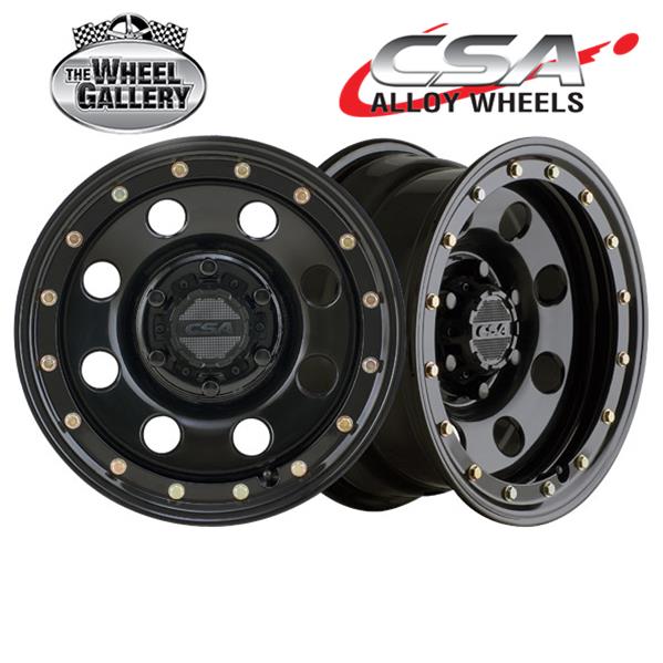 CSA Ranger MT - R-Hole 16x8 6/139.7 P0 Black Imitation Beadlock — The ...