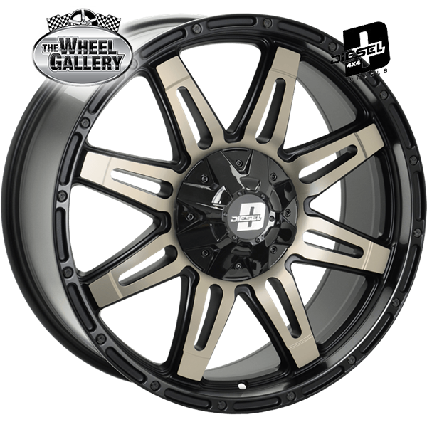 Diesel RENEGADE V2 17 x 8 P40P DARK TINT — The Wheel Gallery
