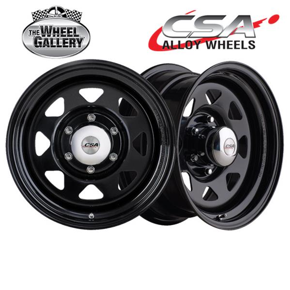 CSA Ranger Steel 13x4.5 5/108 P0 Black — The Wheel Gallery