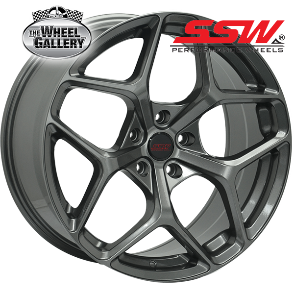 SSW DOMINATE 20 x 8.5 P35P GUN METAL — The Wheel Gallery