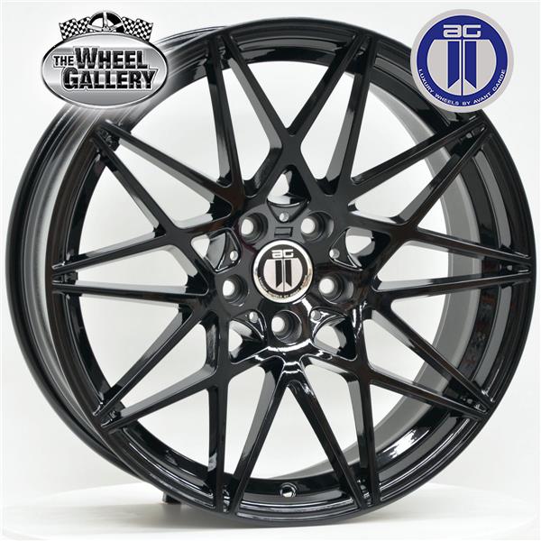 AG GT 19 Inch Staggered ET35 Gloss Black Set of 4 Wheels — The Wheel ...