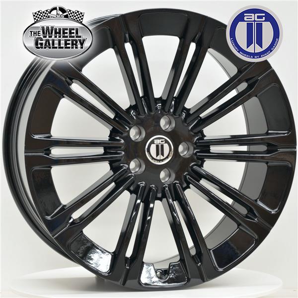 AG HAMMER 22x9.5 5/120 Gloss Black Set of 4 Wheels — The Wheel Gallery