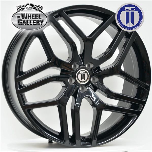AG SPORT 22x9.5 5/108 Gloss Black Set of 4 Wheels — The Wheel Gallery