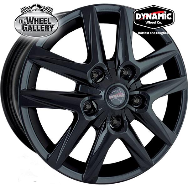 Dynamic Alloy Altitude 18x8 5/150 ET+60 Gloss Black Wheels — The Wheel ...