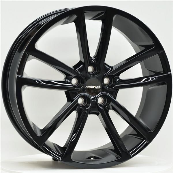 ORIGINAL LINE SSV 20x8.5 ET42 5/120 Gloss Black Set of 4 Wheels — The ...