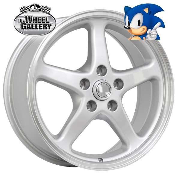 Set of Sonic Runners 20x8.5-20x9.5 5/120 +45/+52 Silver Alloy Wheels ...